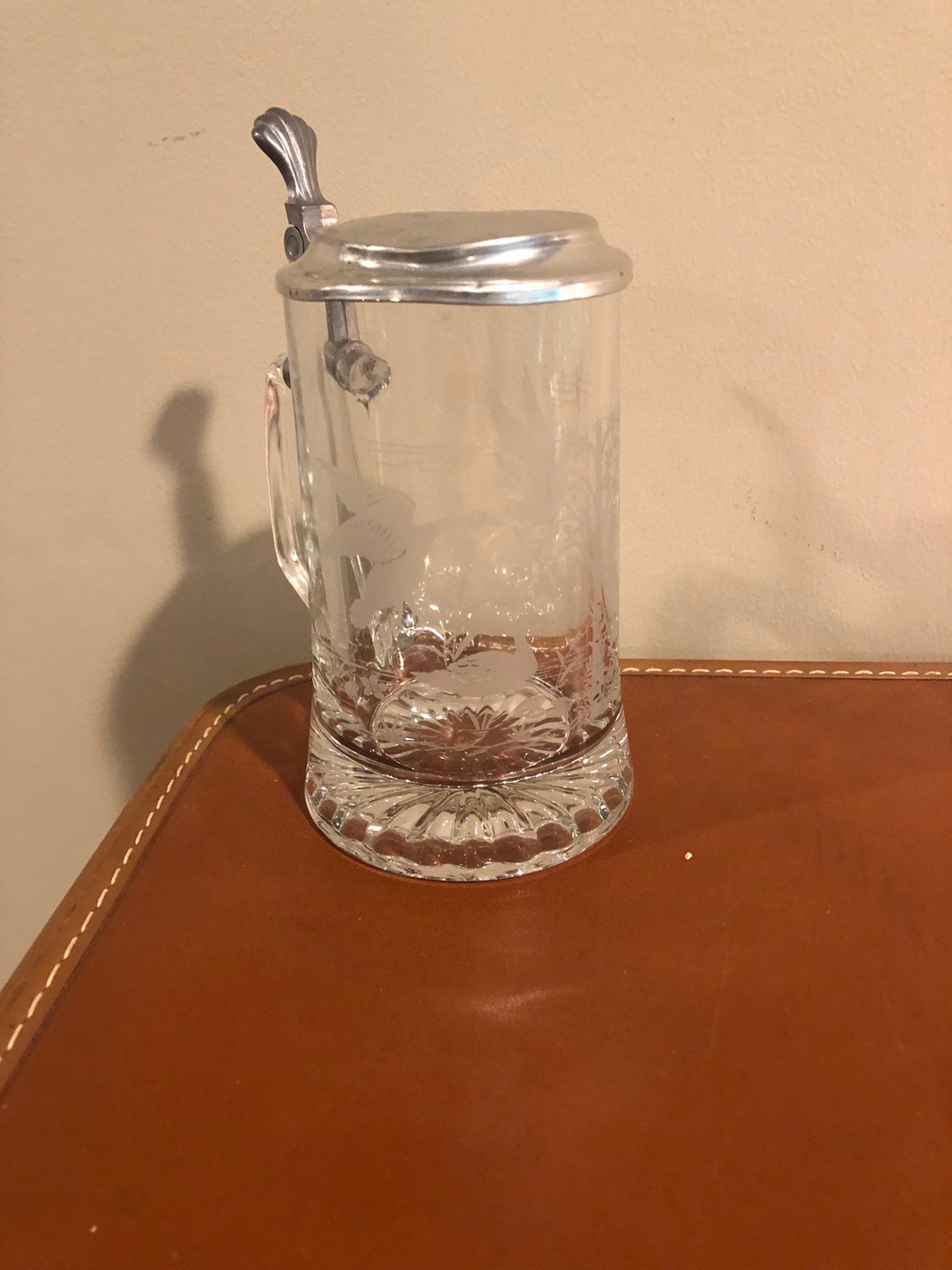 Vintage West Germany Glass Duck Beer Stein - Etsy