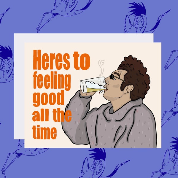 Kramer Greeting Card - Etsy