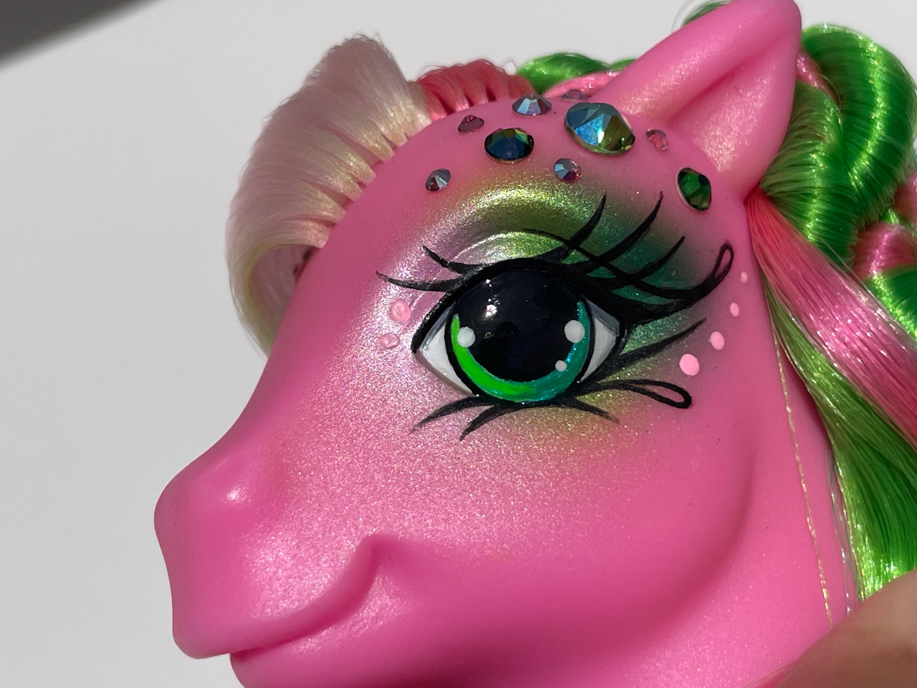 My Little Pony Custom OOAK G3 Henna Pony HARSHADA Swarovski Rhinestone ...