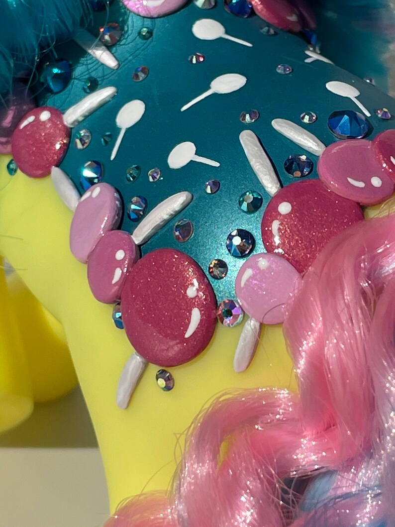 My Little Pony Custom G1 Merry Go Round TOOTSIE Swarovski Crystal ...