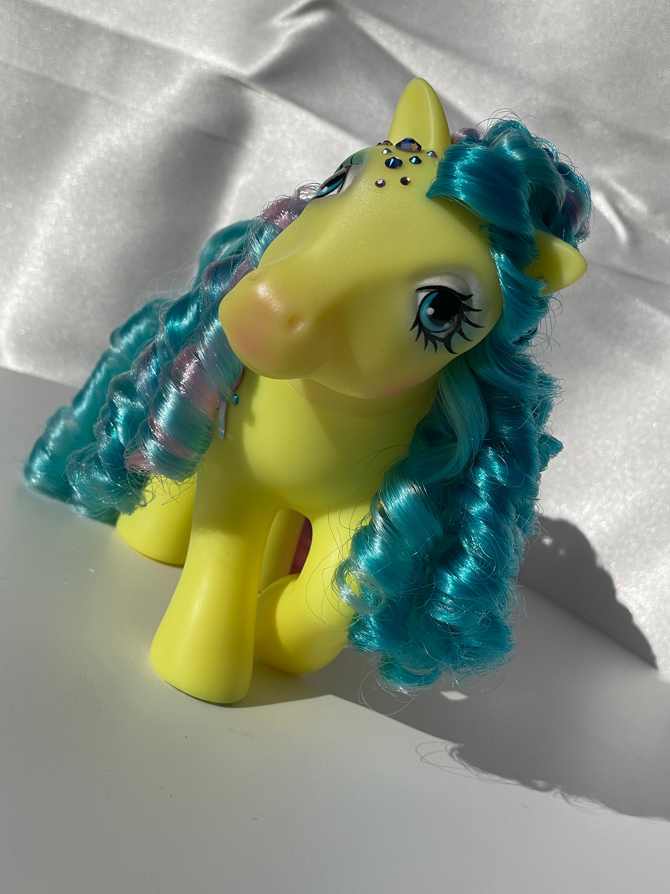 My Little Pony Custom G1 Merry Go Round TOOTSIE Swarovski Crystal ...
