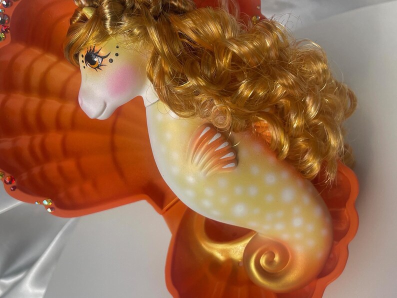 My Little Pony Custom G1 Sea Pony *** GOLDEN TIDE *** Crystal ...