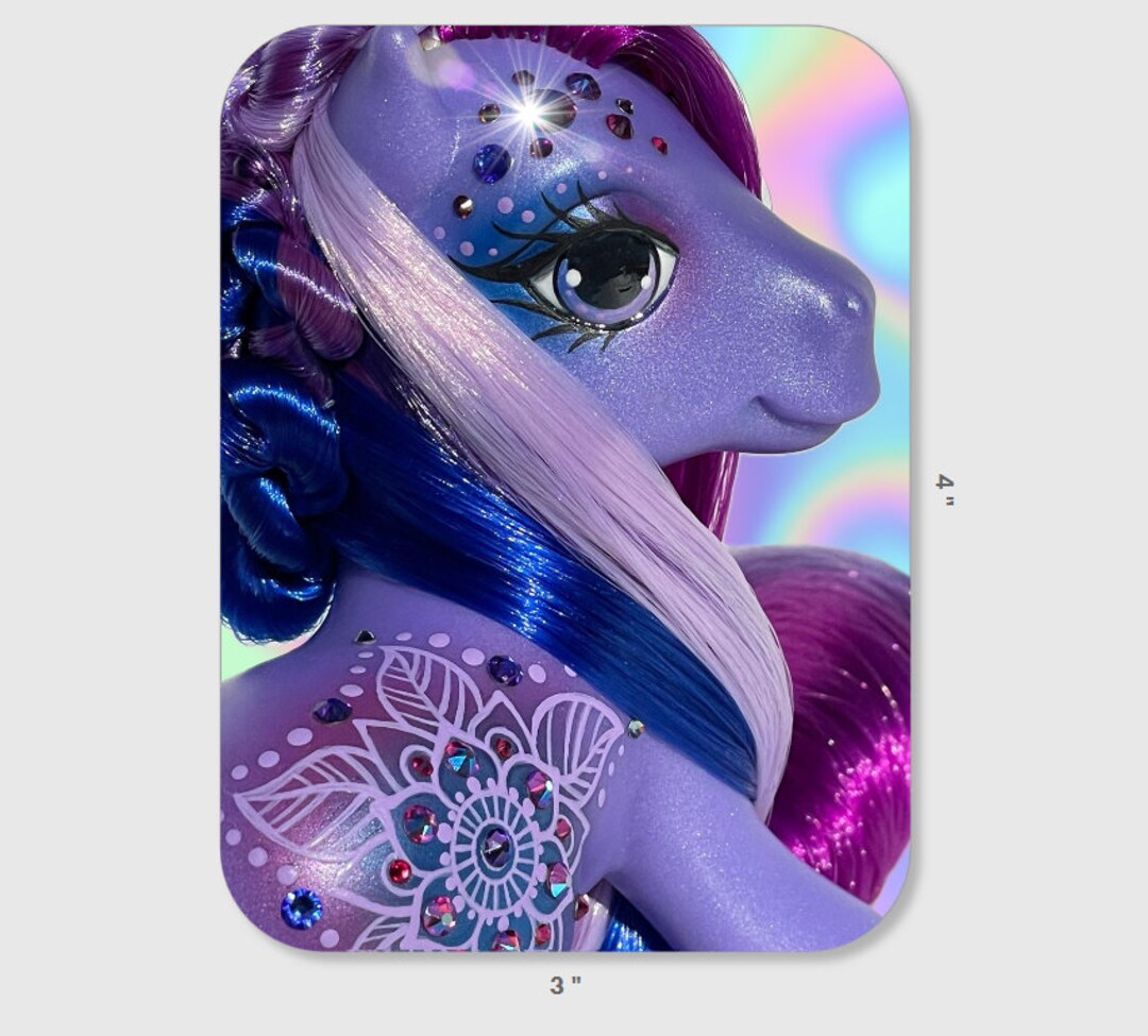 My Little Pony Holographic and Pixie Dust Stickers - Etsy