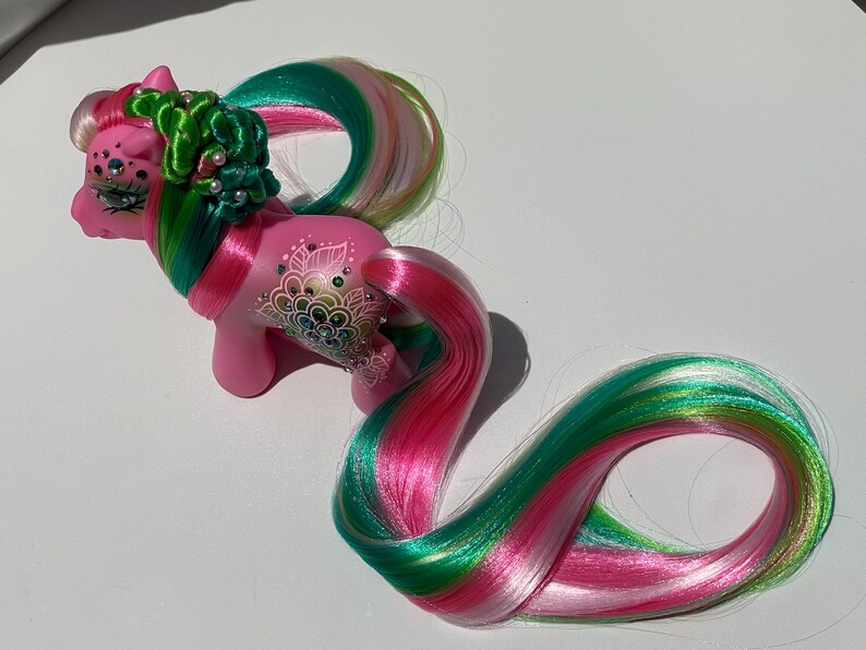 My Little Pony Custom OOAK G3 Henna Pony HARSHADA Swarovski Rhinestone ...