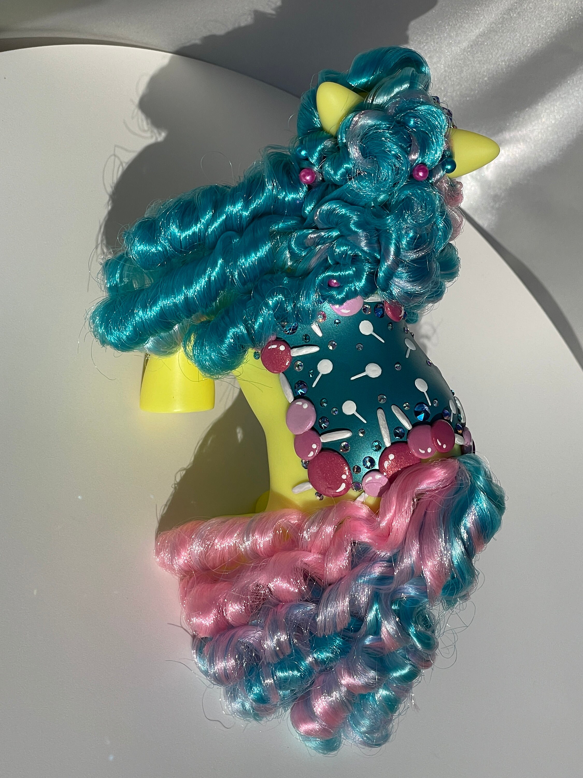 My Little Pony Custom G1 Merry Go Round TOOTSIE Swarovski Crystal ...