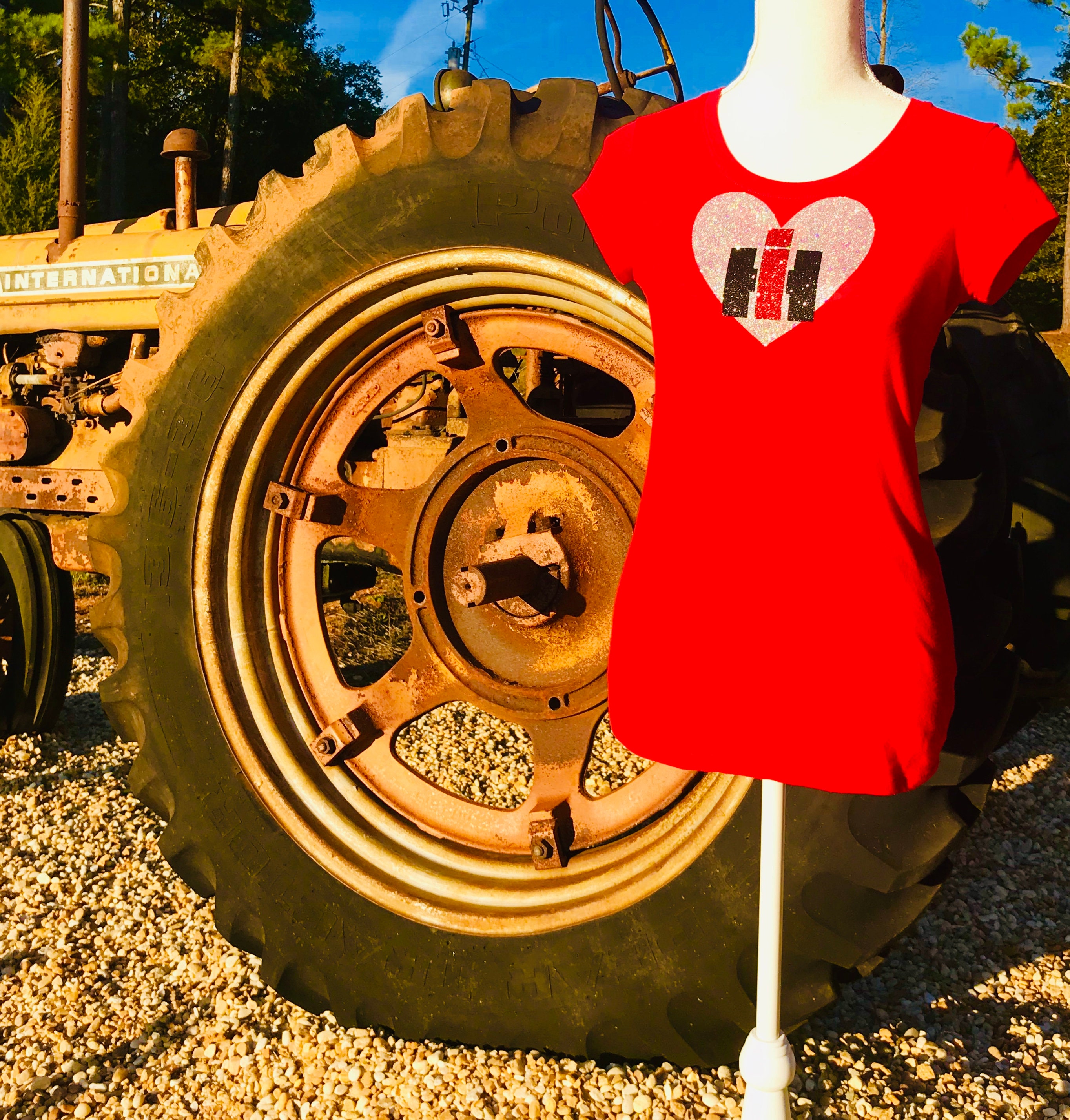 Women's Short-sleeve TRACTOR SPARKLE Shirt John Deere - Etsy
