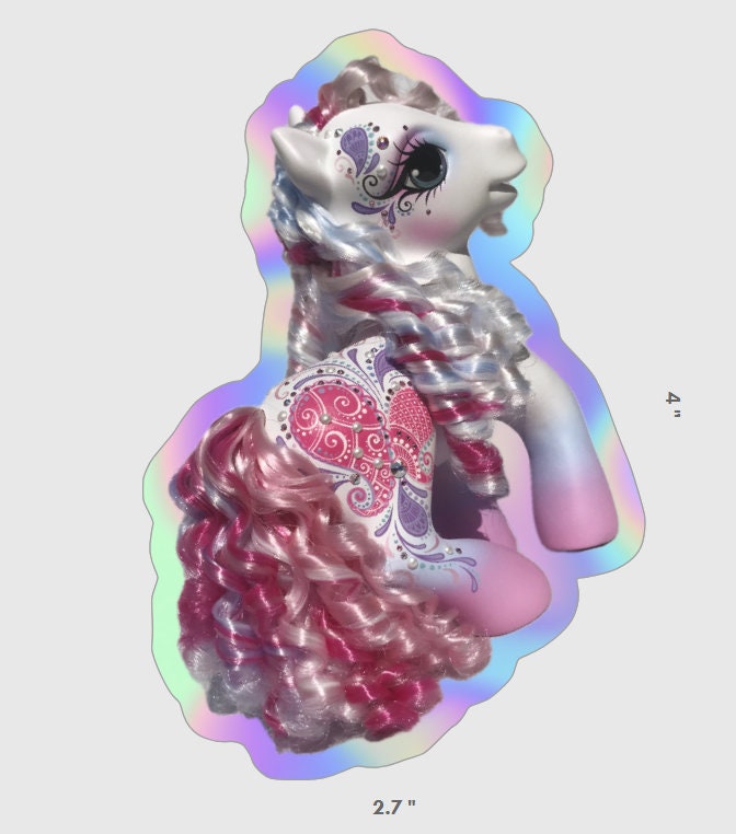 My Little Pony Holographic and Pixie Dust Stickers - Etsy