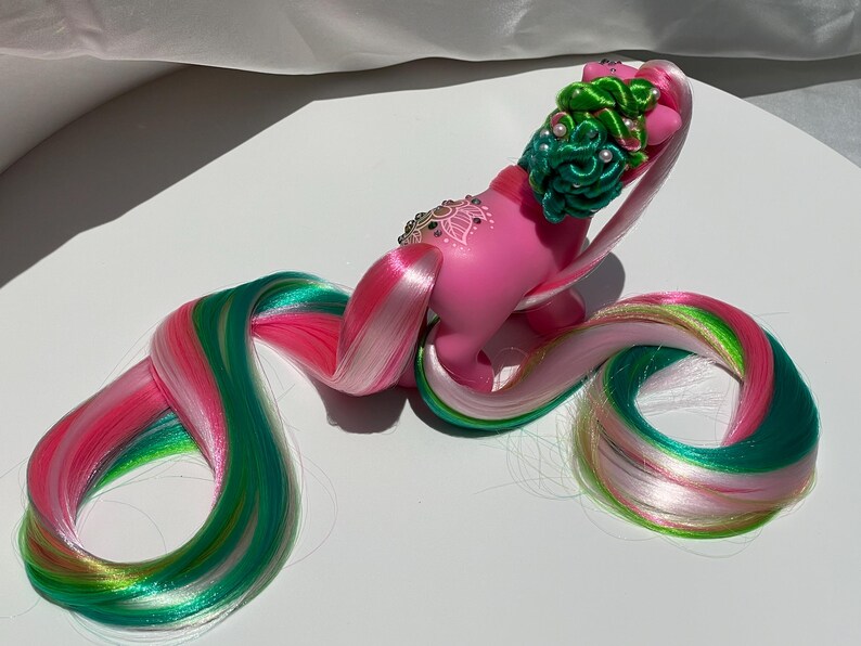 My Little Pony Custom OOAK G3 Henna Pony HARSHADA Swarovski Rhinestone ...