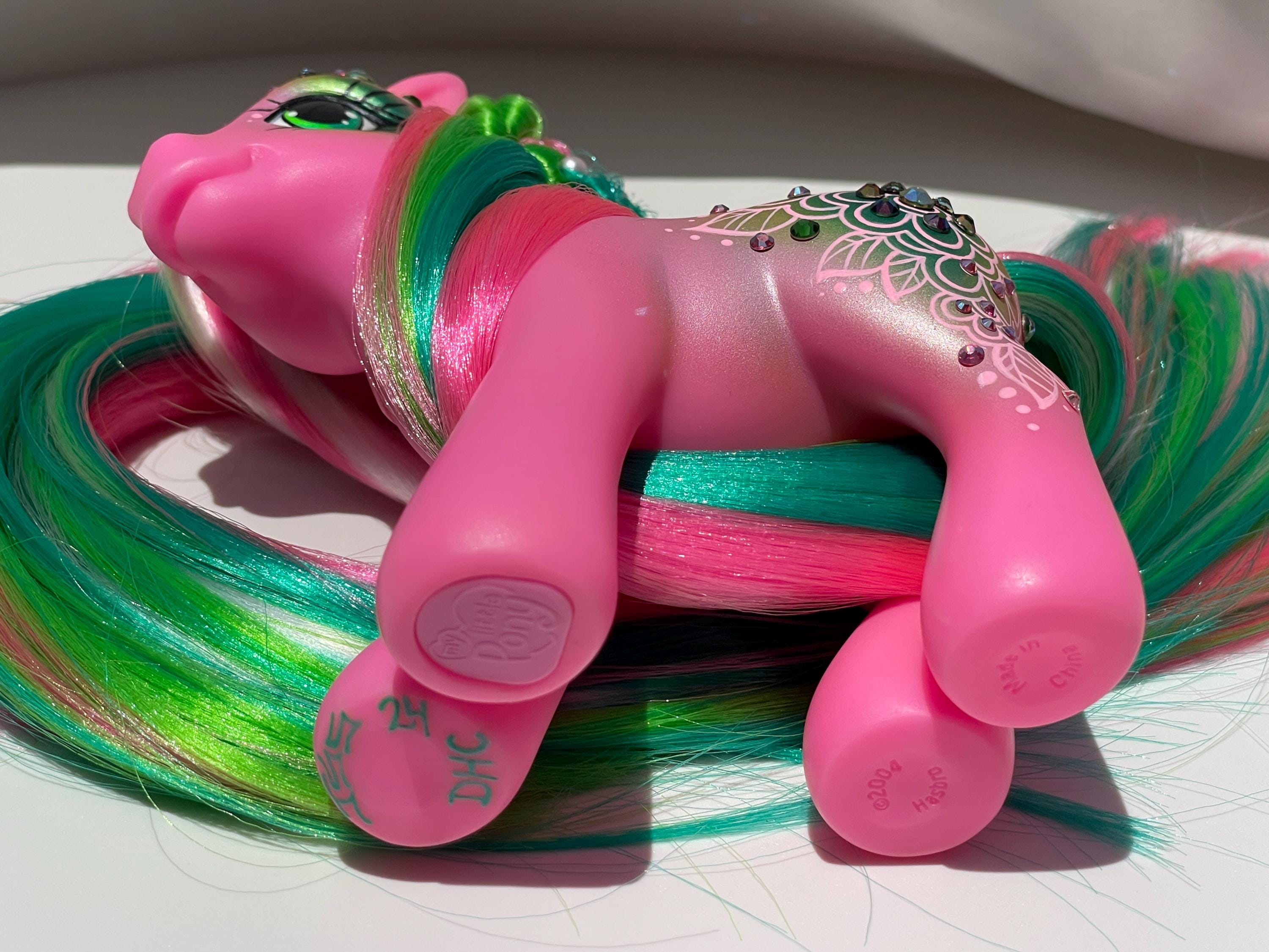 My Little Pony Custom OOAK G3 Henna Pony HARSHADA Swarovski Rhinestone ...