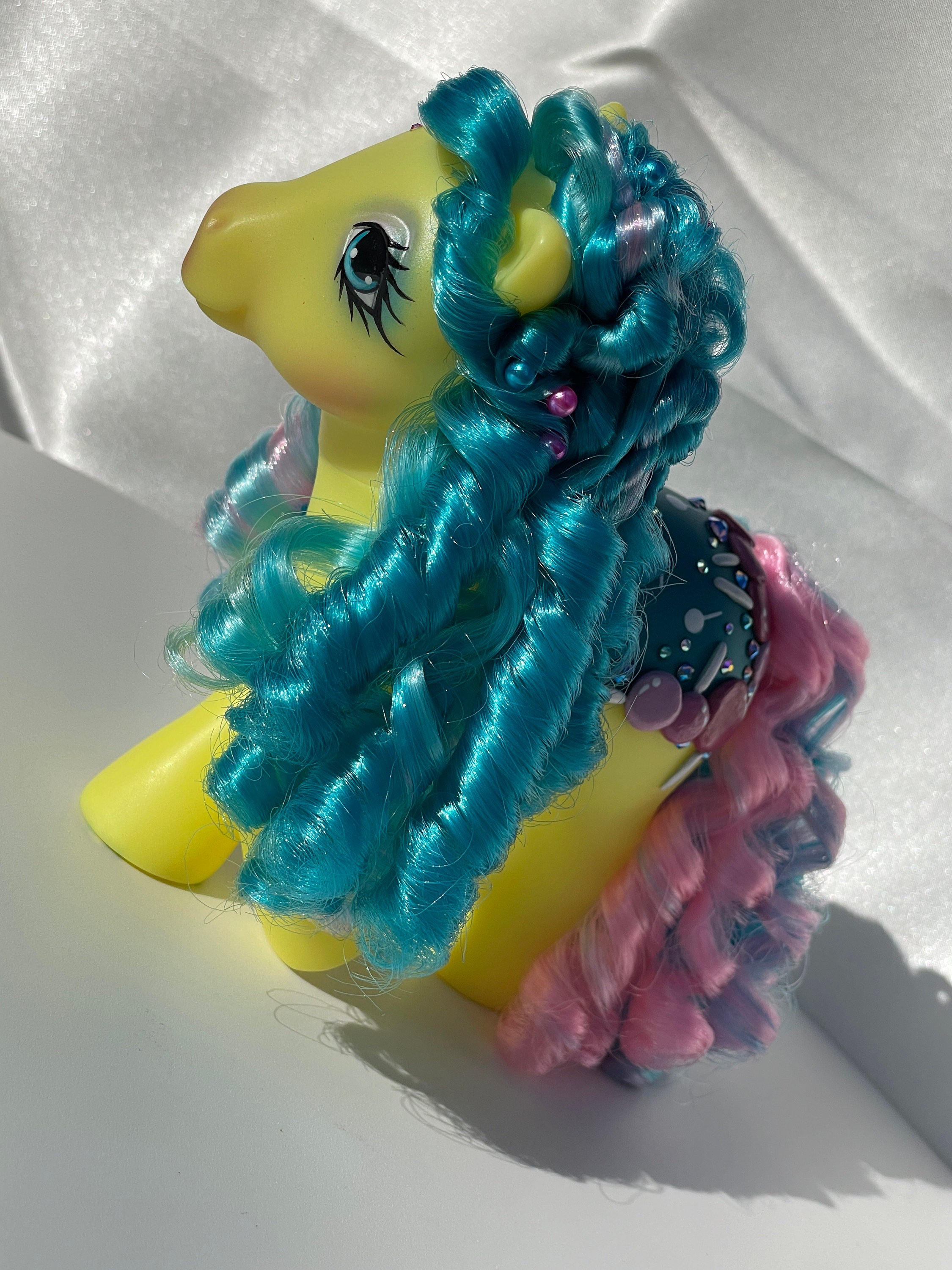 My Little Pony Custom G1 Merry Go Round TOOTSIE Swarovski Crystal ...