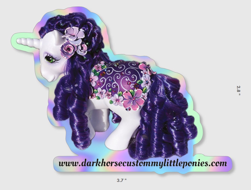 My Little Pony Holographic and Pixie Dust Stickers - Etsy