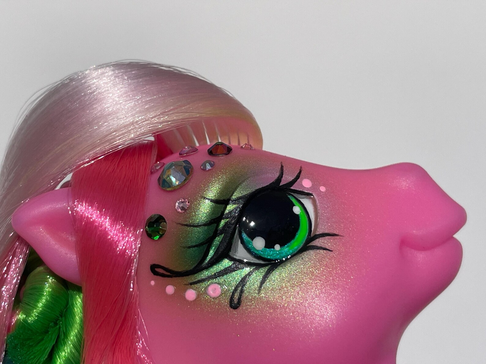 My Little Pony Custom OOAK G3 Henna Pony HARSHADA Swarovski Rhinestone ...