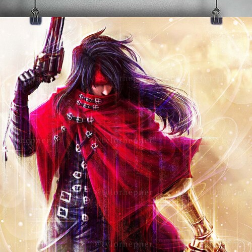 Vincent Valentine Final Fantasy VII Remake Limited Edition - Etsy