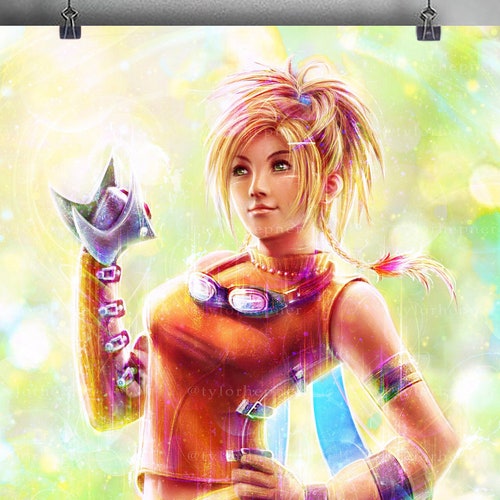 Tidus Final Fantasy X Limited Edition Fine Art Print FFX - Etsy