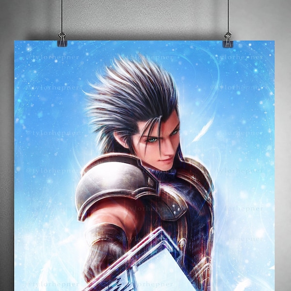 Ff7 Rebirth Poster - Etsy UK