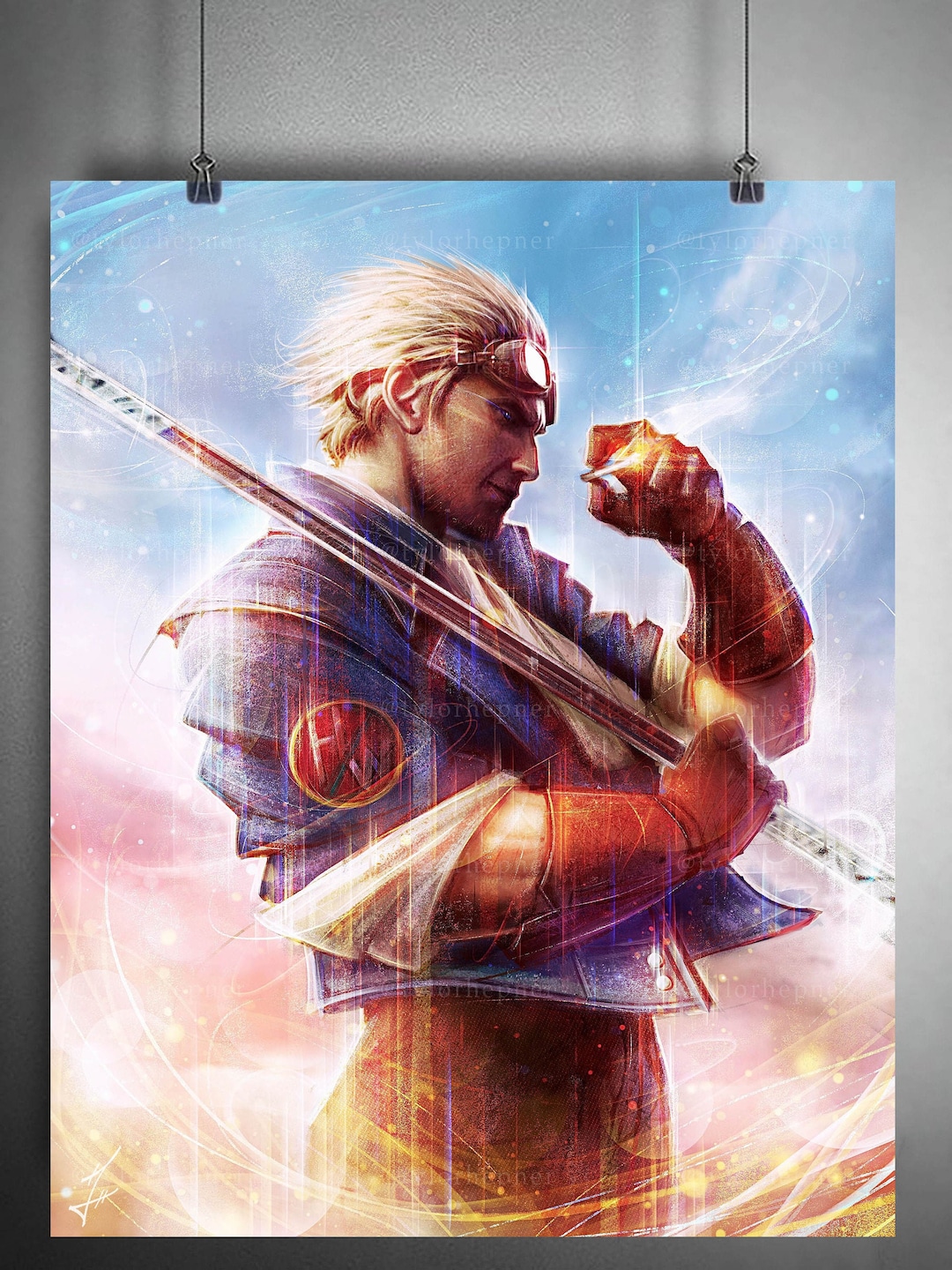 Cid Final Fantasy VII Remake - Limited Edition Fine Art Print - Etsy