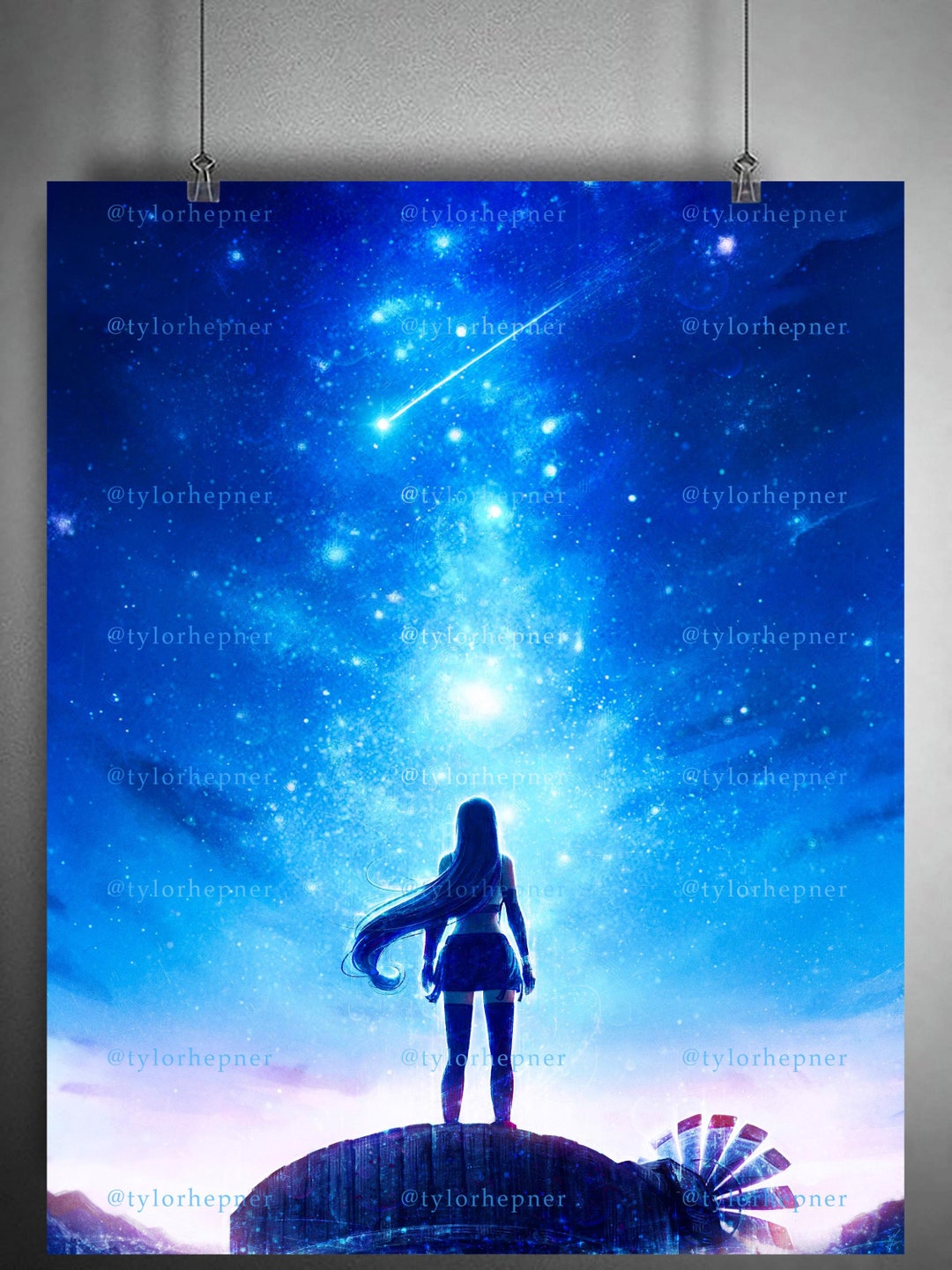 Tifa Final Fantasy VII Rebirth- Limited Edition Fine Art Sketch Print ...