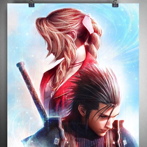 Reno and Rude Final Fantasy VII Remake Limited Edition Fine - Etsy