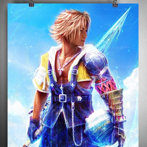 Auron Final Fantasy X Limited Edition Fine Art Print FFX - Etsy