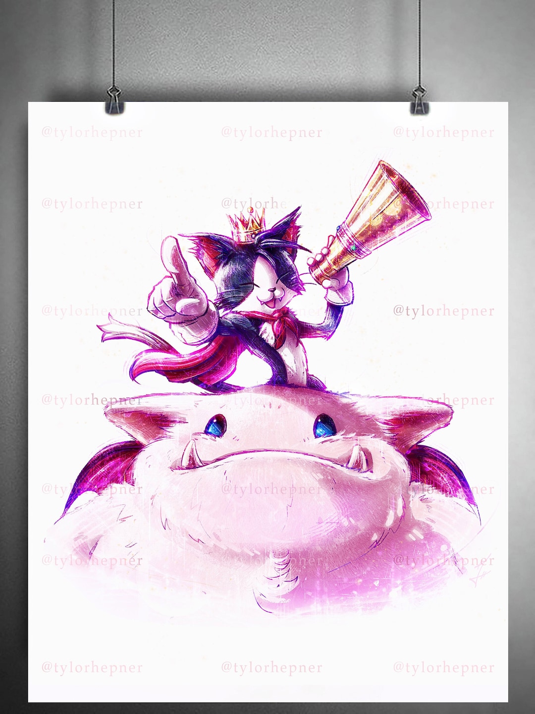 Cait Sith -final Fantasy VII- Limited Edition Fine Art Sketch Print ...