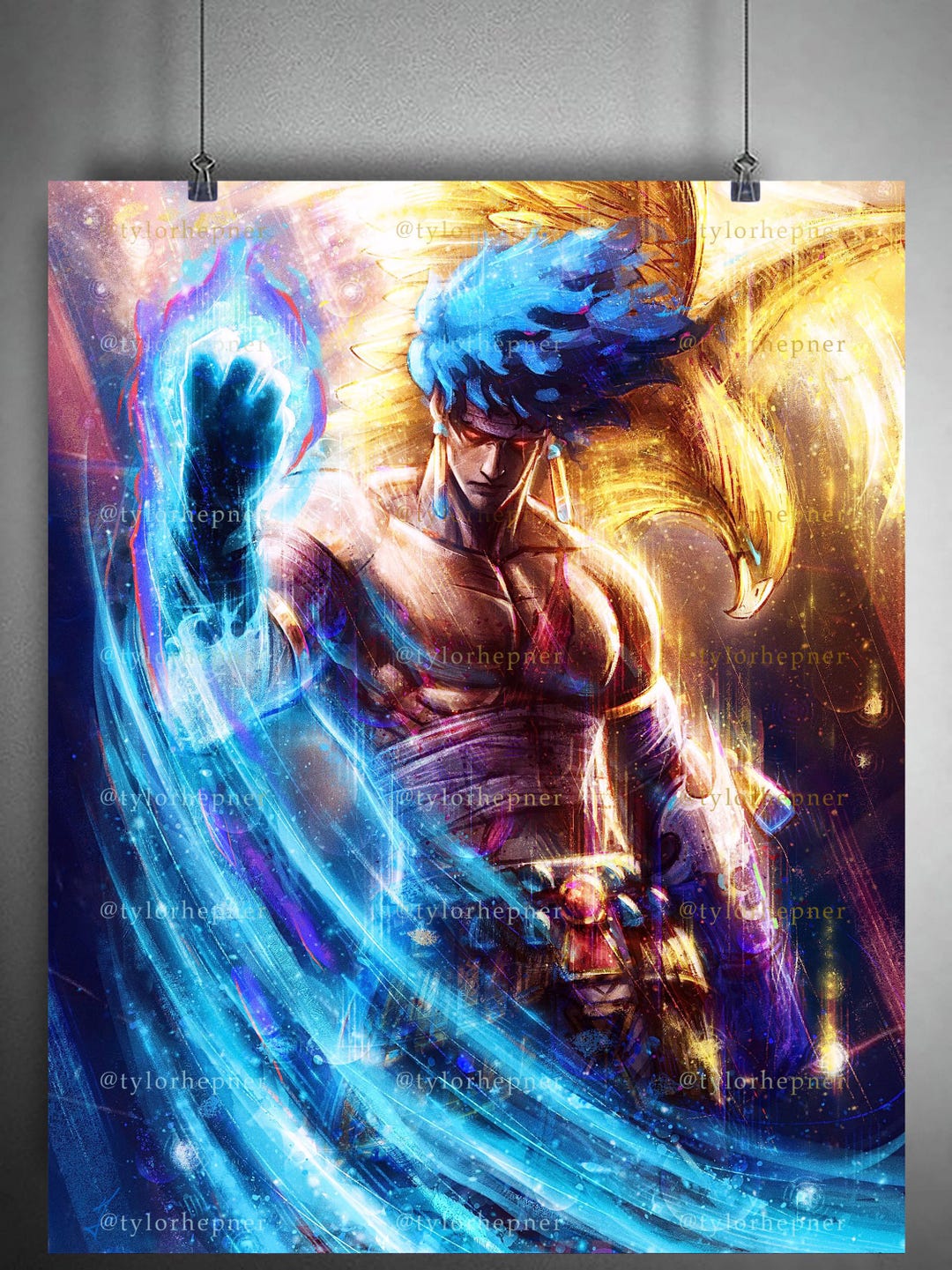Prometheus- Limited Edition Fine Art Print- Hades II - Etsy