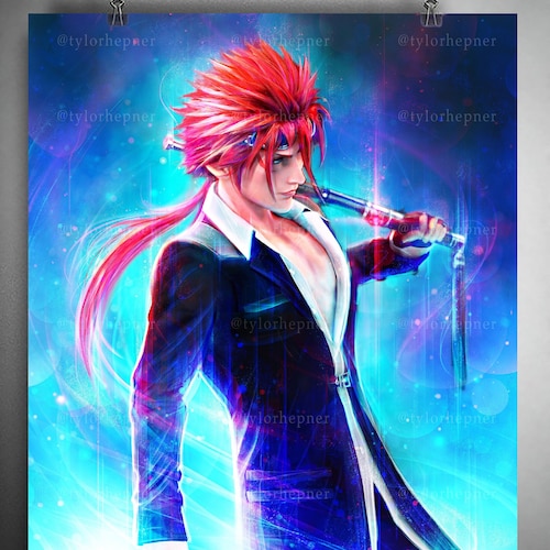 Reno and Rude Final Fantasy VII Remake Limited Edition Fine - Etsy