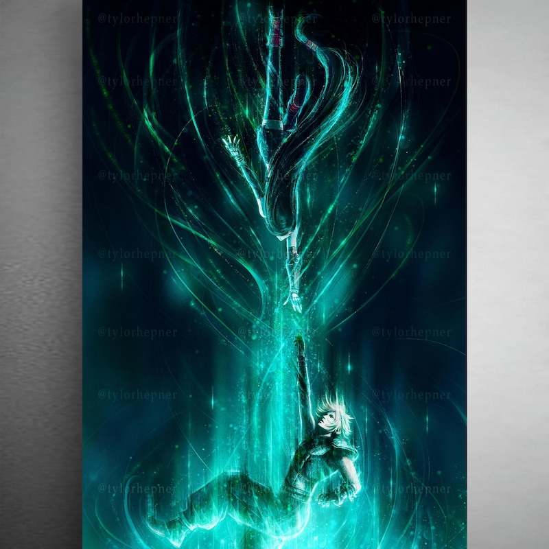 Anime Gaming Poster - Etsy