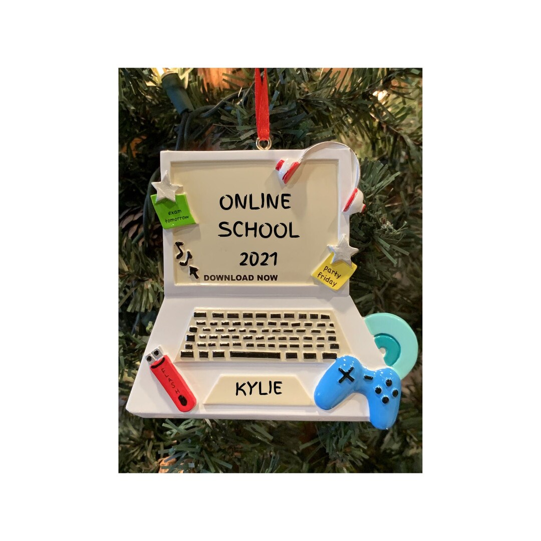 VIRTUAL ONLINE School-online School Ornament-homeschool-virtual School ...