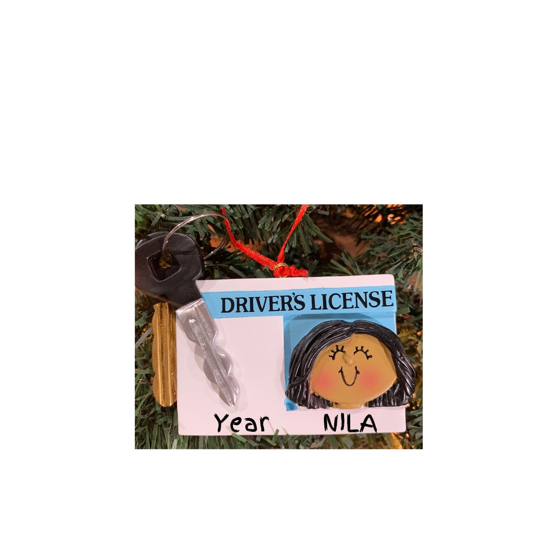 Personalized Ethnic Girl Drivers License-personalized Drivers License ...
