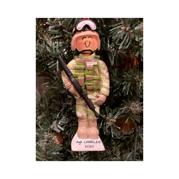 Camo Ornament - Etsy