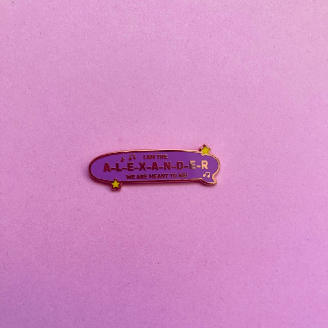 Alexander Hamilton Bubble Pin - Etsy