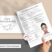 Face Reflexology Client Consultation Form Template, Massage Therapist ...