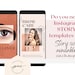 Permanent Makeup Instagram Post Templates, Editable PMU Social Media ...