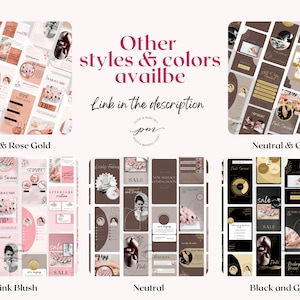 Nail Technician Instagram Story Templates, Editable Nails Social Media ...