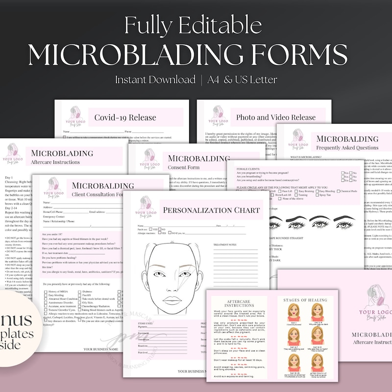 Microblading Aftercare - Etsy