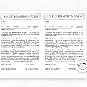 Editable Makeup Artist Business Planner Bundle, Gry Marble Freelance ...