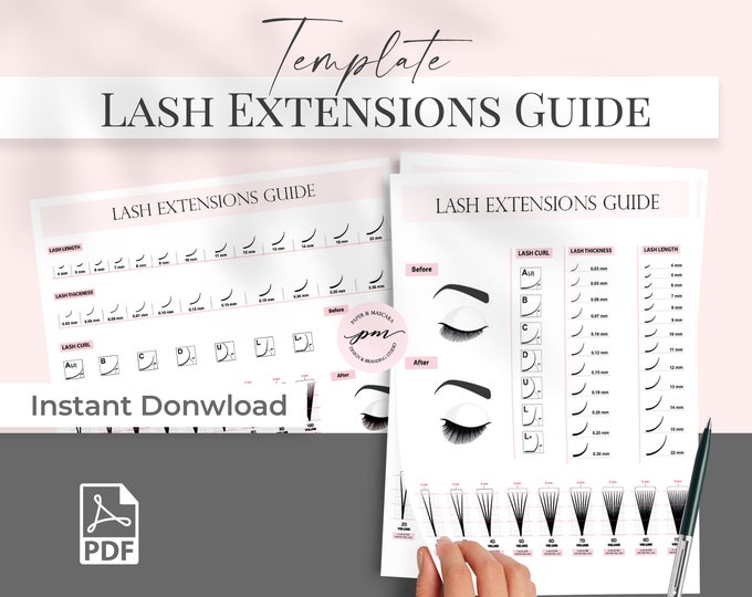 Eyelash Extensions Poster Eyelashes Print Esthetician Decor - Etsy