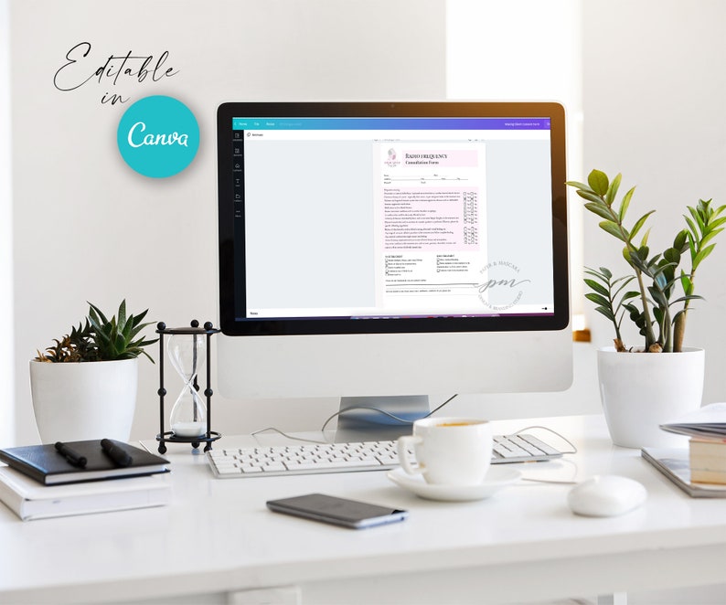 Radio Frequency Form Template Editable Radio Frequency Client - Etsy