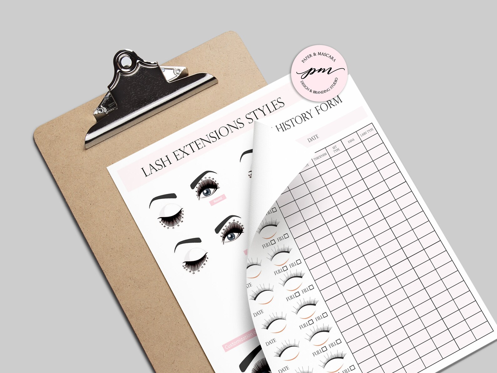 Editable Eyelash Extension Consent Forms, Printable Client Form ...