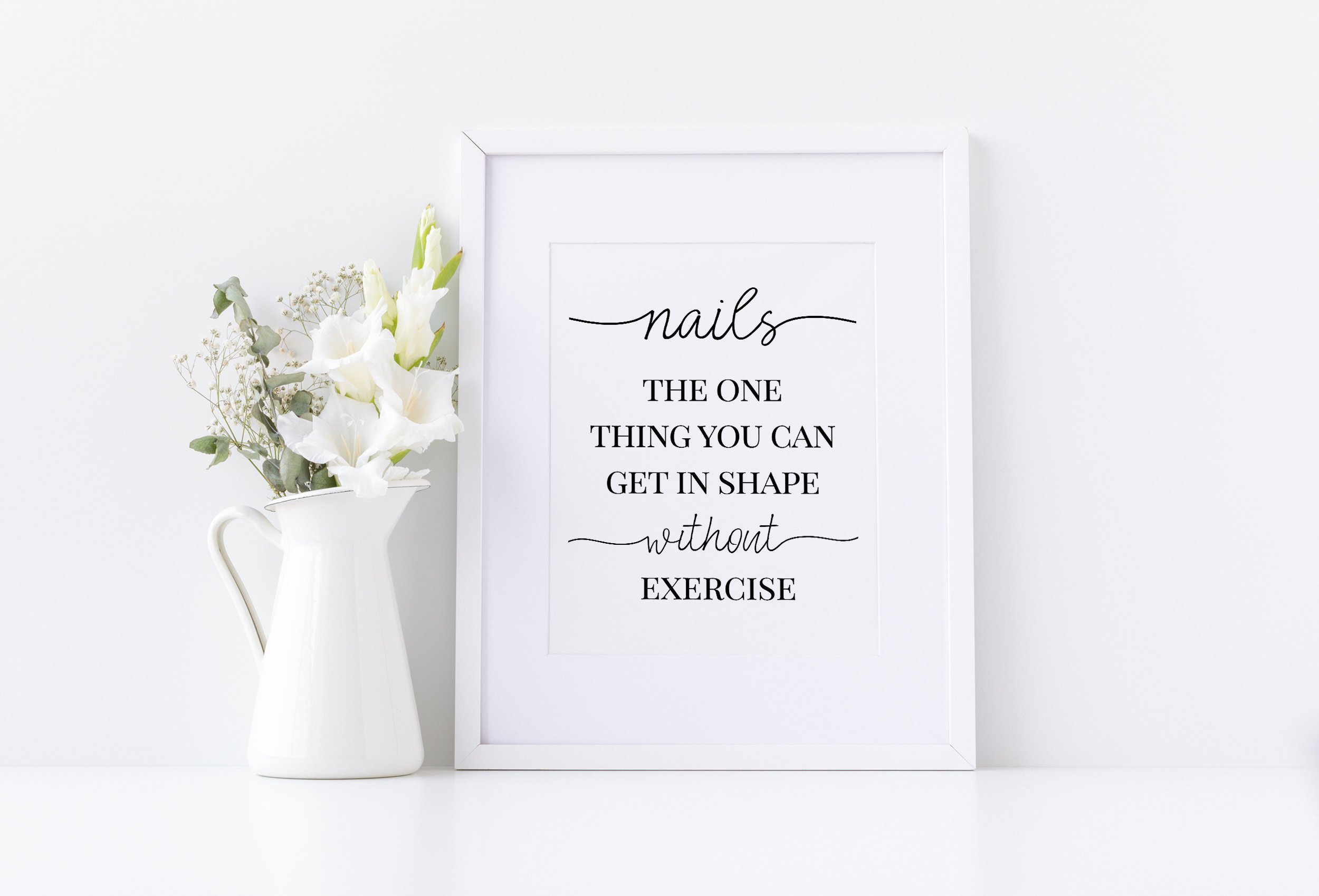 Nail Salon Poster Nails Print Nail Bar Decor Nail Salon - Etsy