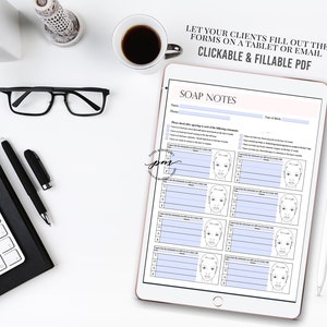 Esthetician SOAP Notes, Clickable Esthetician Consultation Form ...