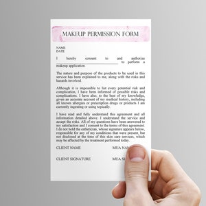 Pink Makeup Artist Business Planner Bundle, Freelance Makeup Artist ...