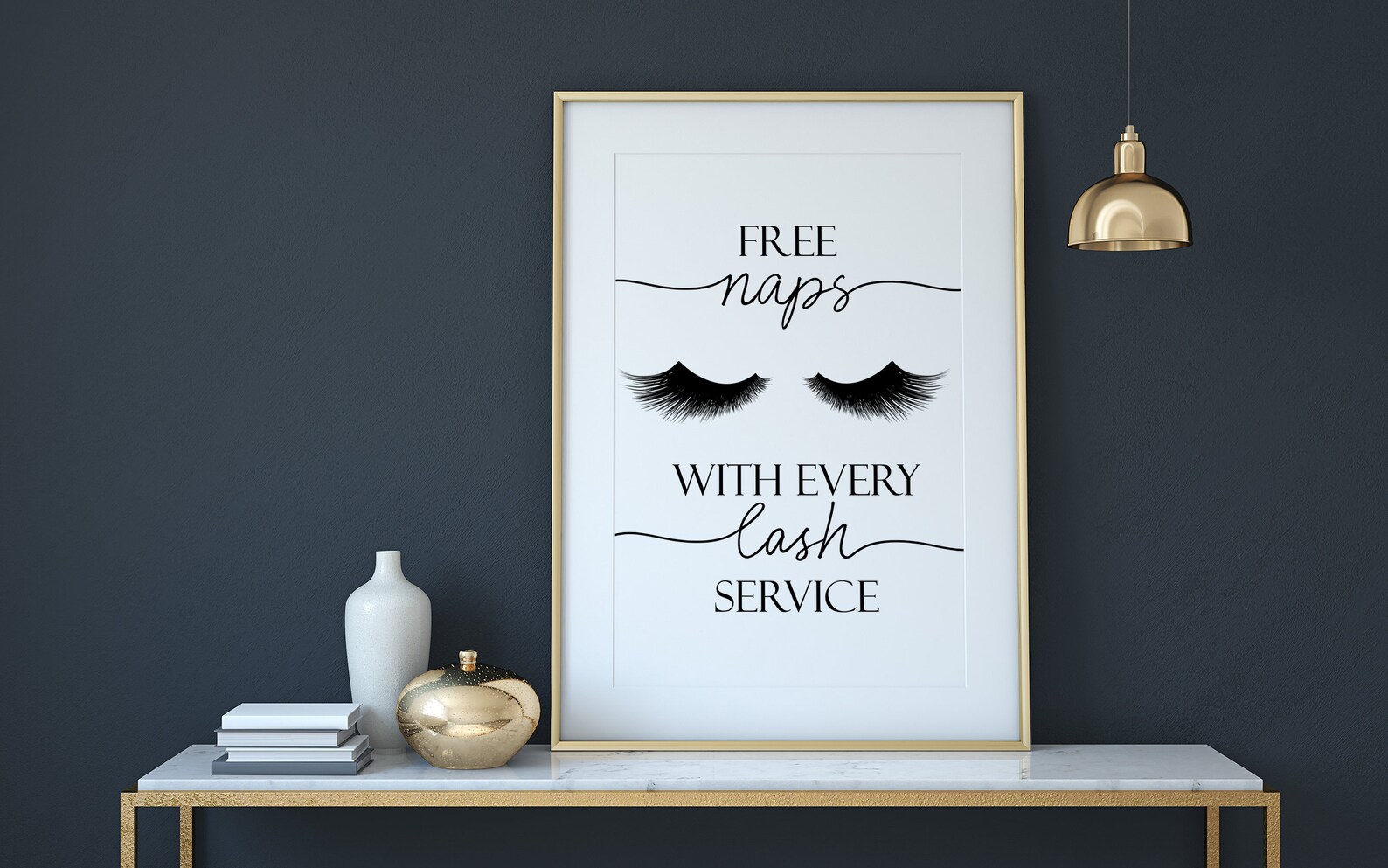 Eyelashes Print, Esthetician Decor, Lashes Decor, Beauty Salon Decor ...