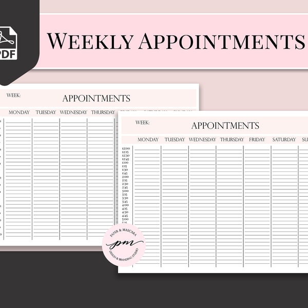 Appointments - Etsy
