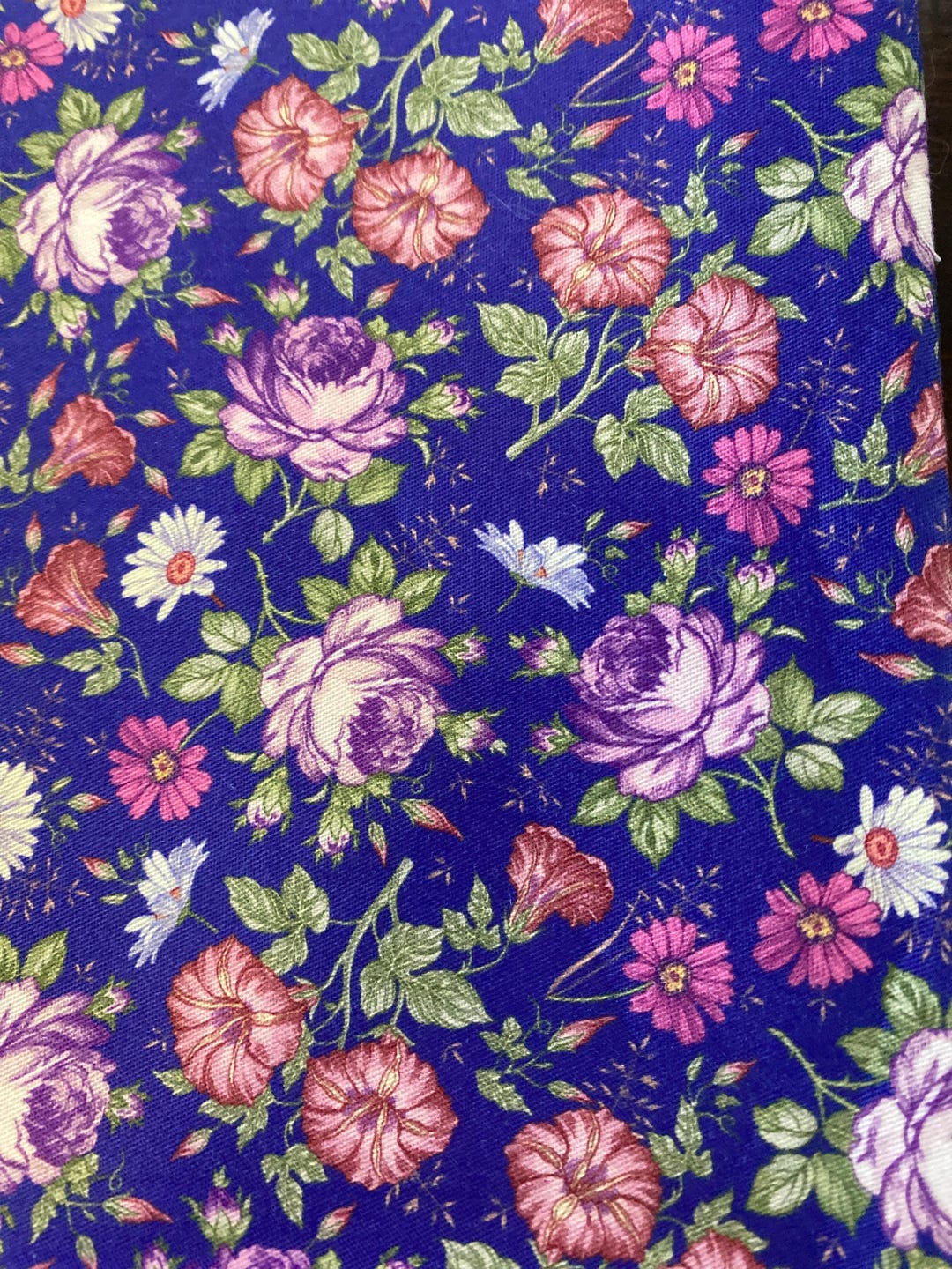 Floral Daisy Cotton Scrub Cap - Pink and Purple Headpiece - Etsy