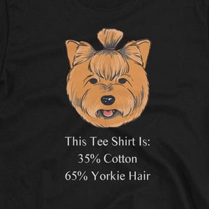 Yorkie T Shirt Yorkie Shirt Yorkie T-shirt Yorkie Tshirt - Etsy