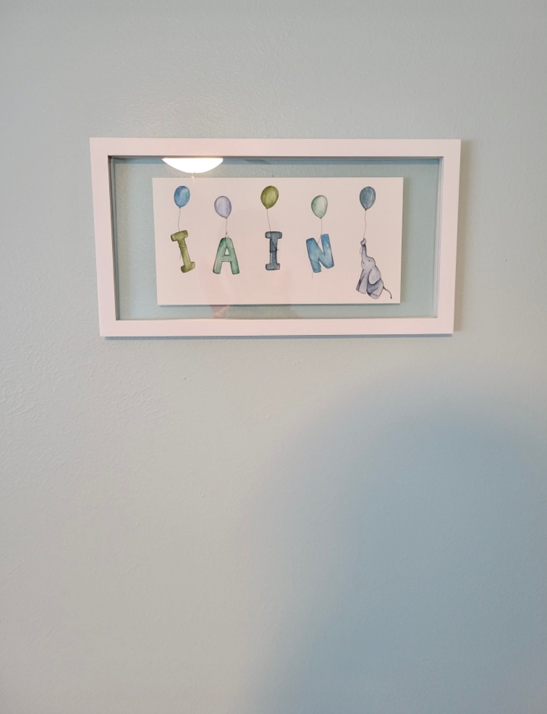 Custom Baby Name Painting - Etsy