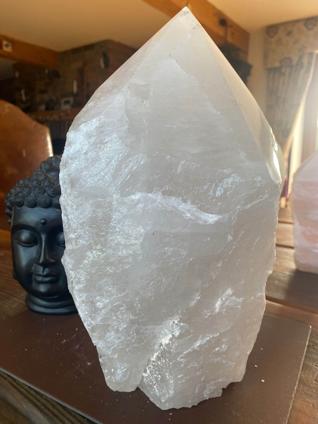 Huge Extra Large Tall Premium Clear Rock Crystal Quartz Points Approx ...
