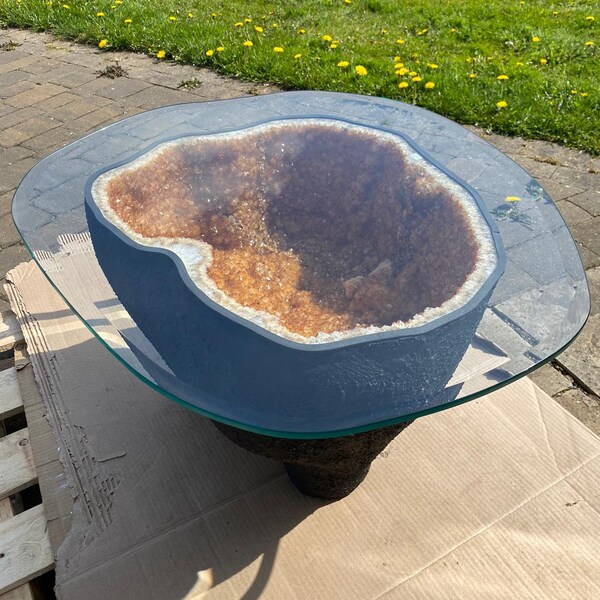 Geode Table - Etsy