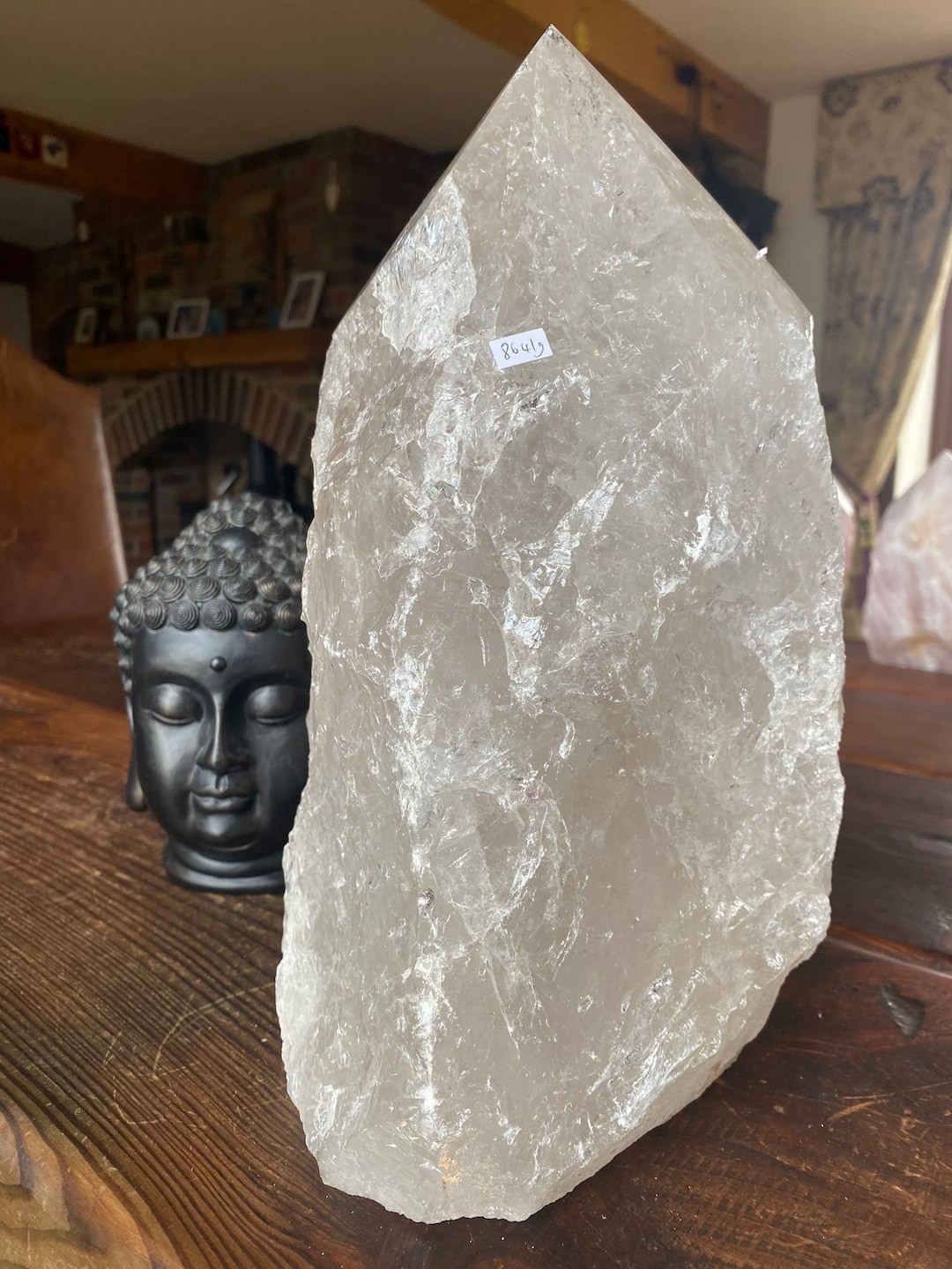 Huge Extra Large Tall Premium Clear Rock Crystal Quartz Points Approx ...